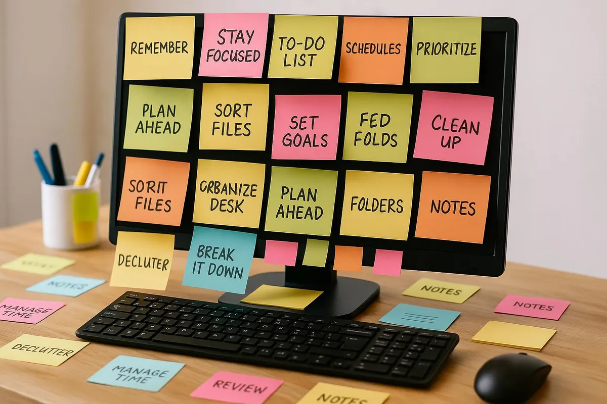 The Post-It Avalanche: How to Actually Use Sticky Notes for Good (Not ...